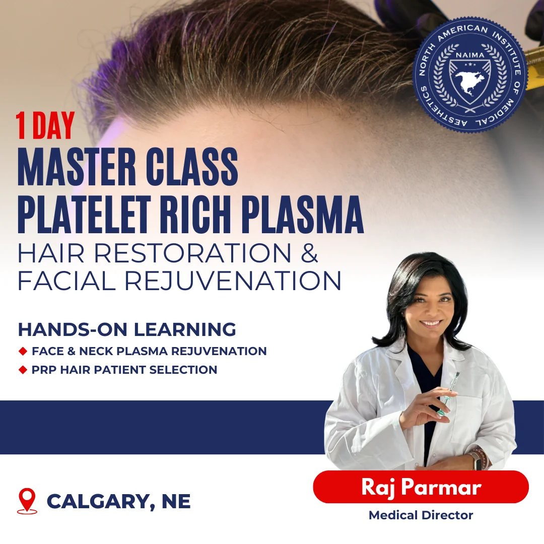 1-Day PRP (Platelet Rich Plasma) Master Class - Hair & Face